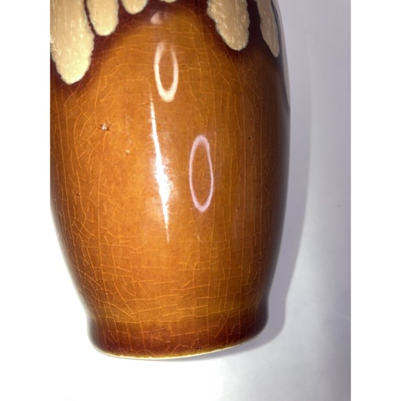 Hosley | Accents | Vintage Hosley Tm Potteries Brown Bud Vase Dripping ...